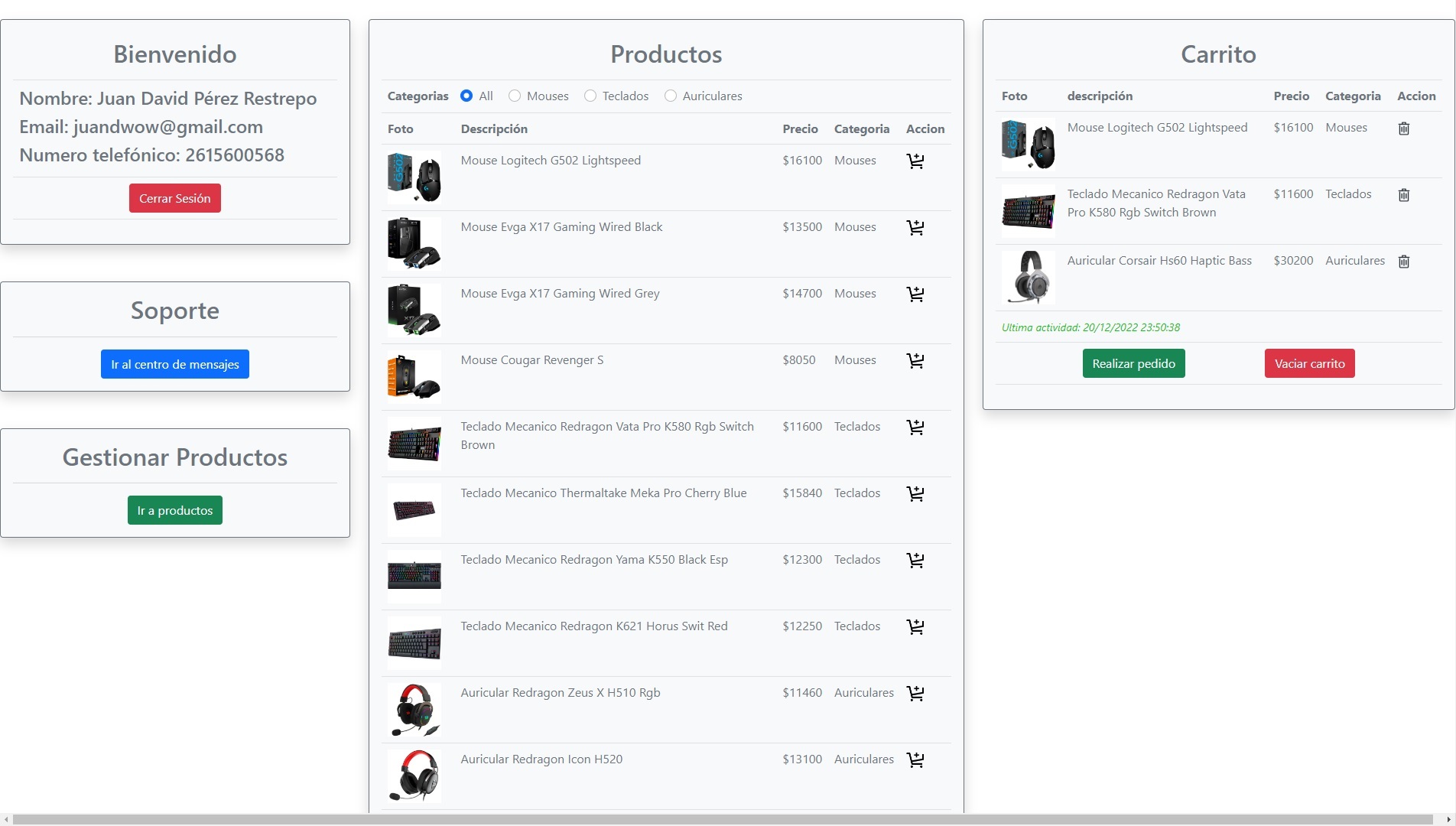 Portafolio Juan David Perez